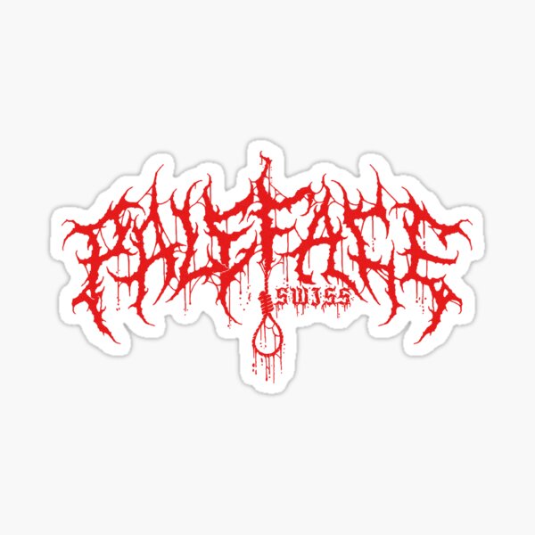 "Paleface Swiss Paleface Swiss Red" Sticker for Sale by ORIGIN-club ...