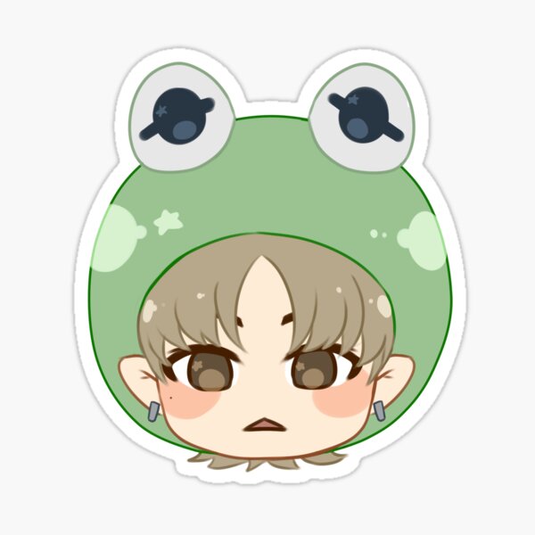 "The8 - Frog" Sticker for Sale by StarBunniie | Redbubble