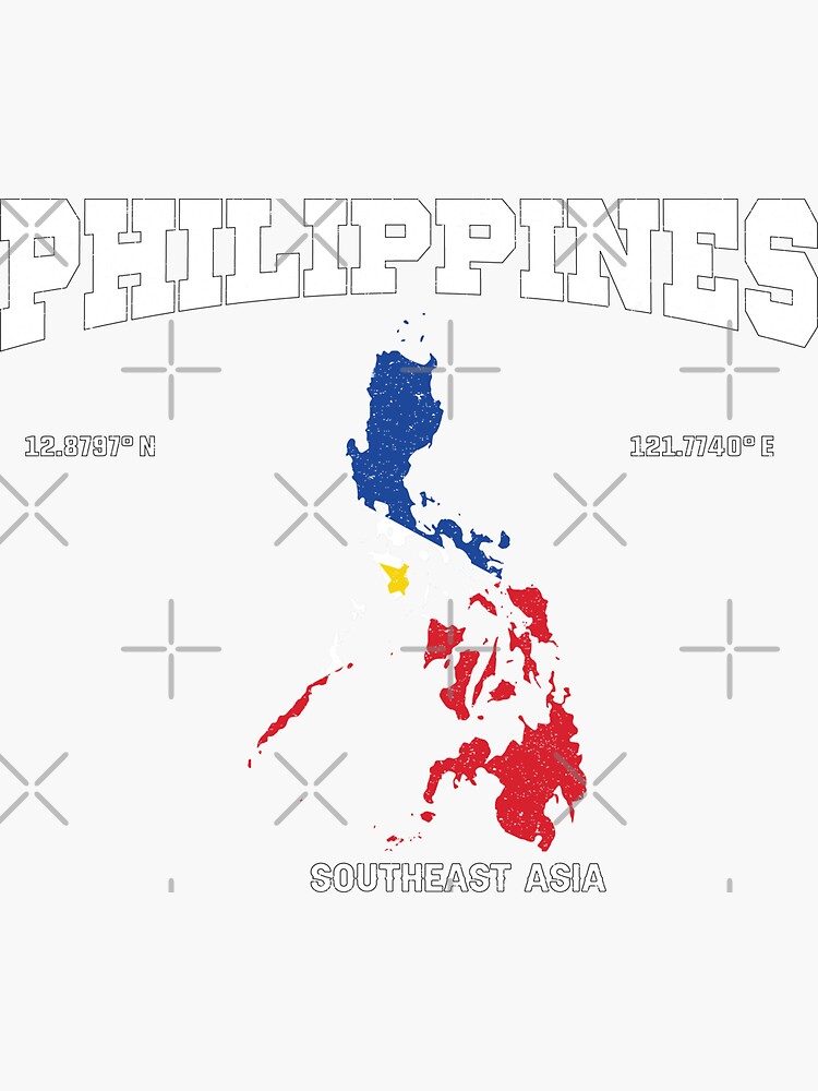 "Filipino flag map, Philippines coordinates, Philippines Localisation ...