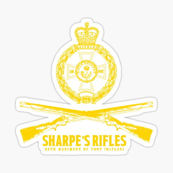 " Sharpe’s Rifles : Inspired by Sharpe" Sticker for Sale by WonkyRobot ...
