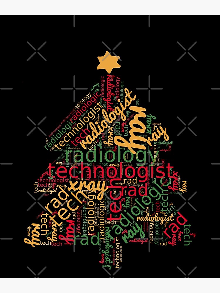 "Christmas, X-ray technologist, Xray tech" Poster for Sale by lemamis ...