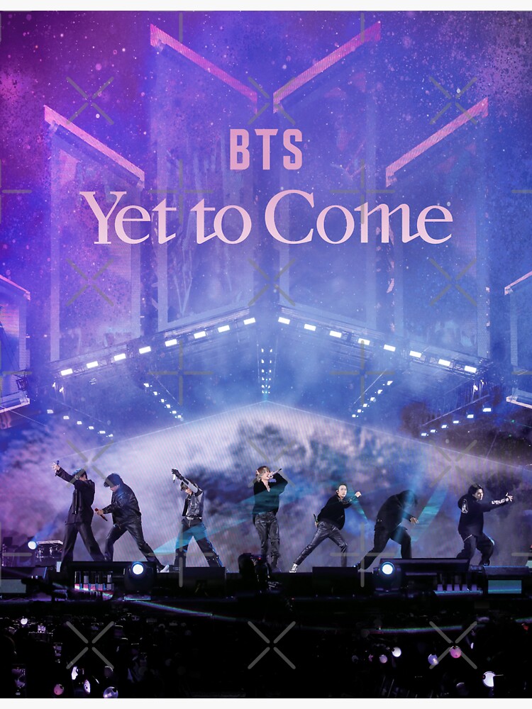 "Yet to Come poster" Sticker for Sale by onastarrynight | Redbubble