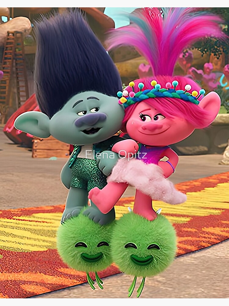 "Cheap Branch And Poppy Trolls" Art Board Print for Sale by Elena Opitz ...