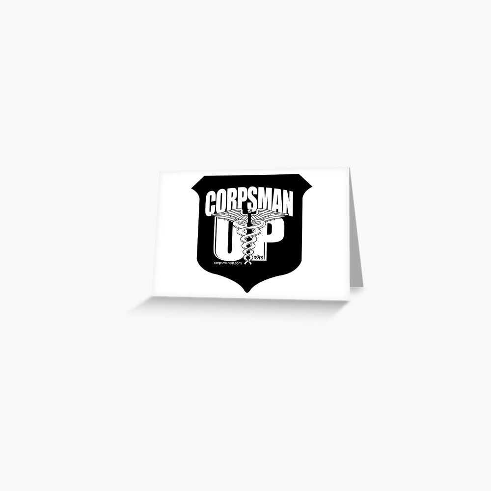 "Corpsman Up!" Sticker for Sale by 8404byPalomar | Redbubble