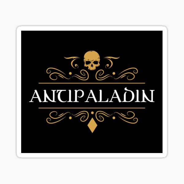 "Antipaladin Paladin Character Class Pathfinder Inspired Tabletop RPG ...