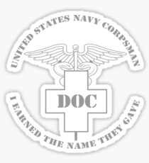Navy Corpsman Stickers | Redbubble