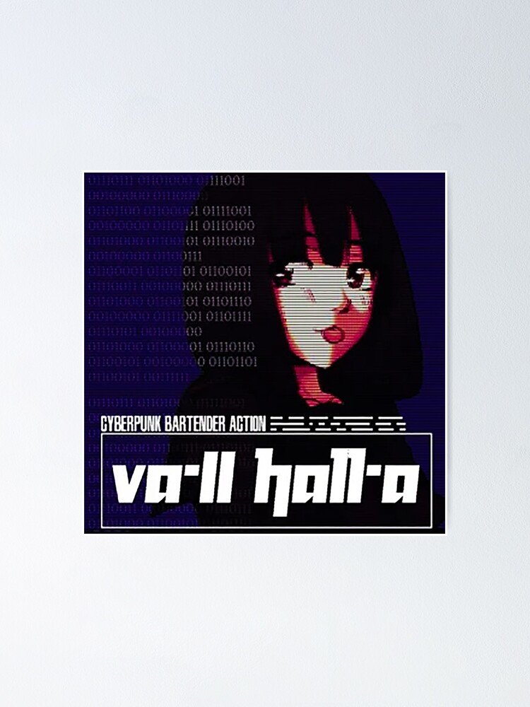 "Anna Graem (VA-11 Hall-A)" Poster for Sale by Eroshi | Redbubble