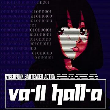 "Anna Graem (VA-11 Hall-A)" Poster for Sale by Eroshi | Redbubble