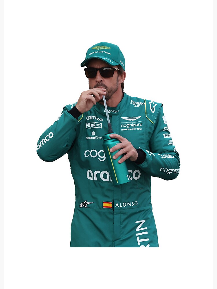 "Fernando Alonso Aston Martin F1 2023 Win 33 The Nano" Art Board Print ...
