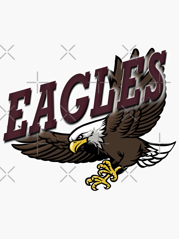Maroon Eagle Logo Eagle Modern Logo Eagle Design Emblem Template For A