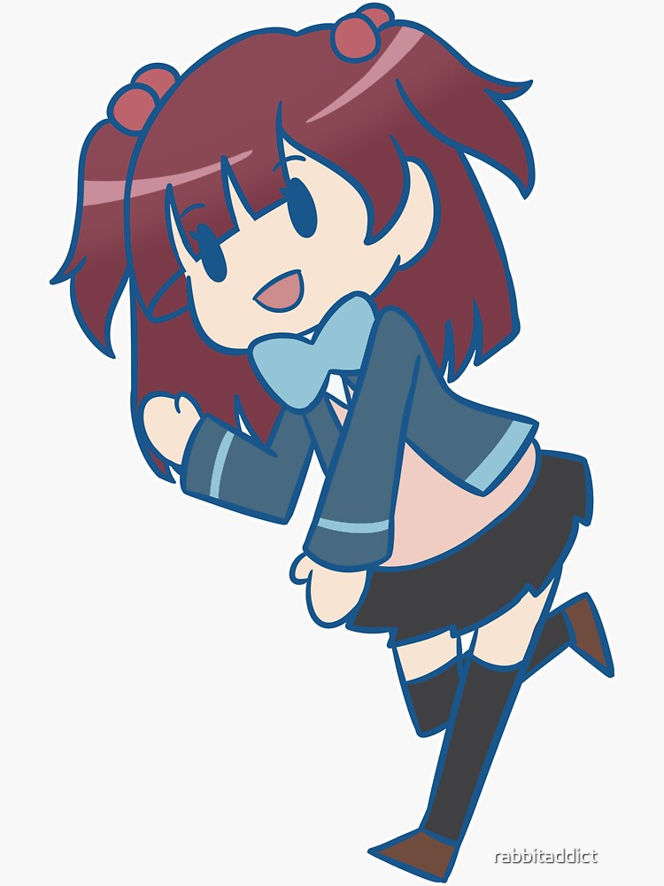 "Mogi Chan Sticker" Sticker by rabbitaddict | Redbubble