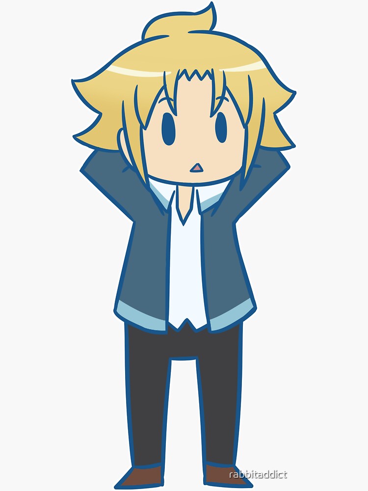 "Daichi Sticker" Sticker by rabbitaddict | Redbubble