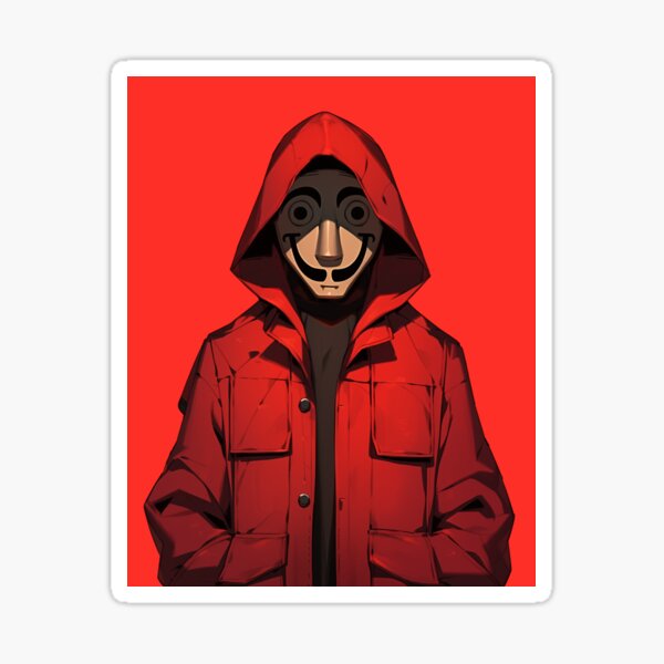 "Money Heist Poster" Sticker for Sale by YuliTs | Redbubble