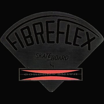 "Fibreflex, Gordon and Smith skateboard design. " Sticker for Sale by ...