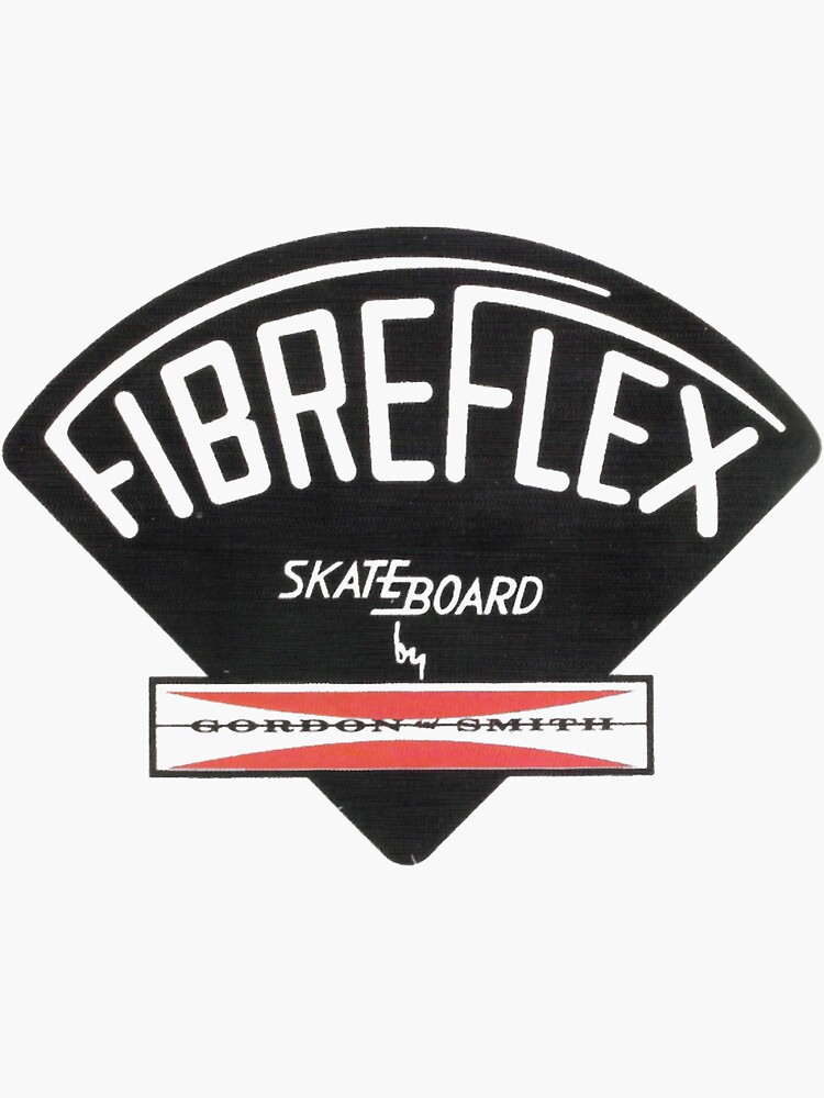 "Fibreflex, Gordon and Smith skateboard design. " Sticker for Sale by ...