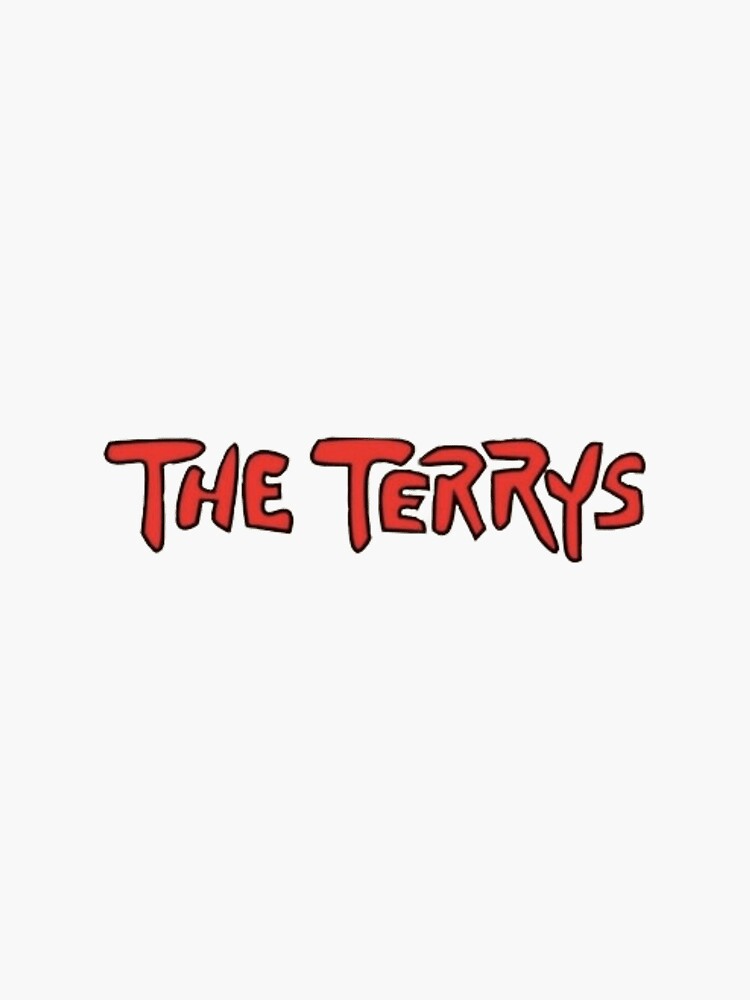 "The terrys logo" Sticker for Sale by brontemosley | Redbubble