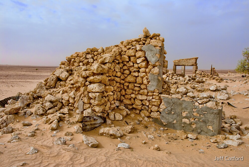 "Mulka Ruins - Birdsville Track -South Australia" by Jeff Catford ...