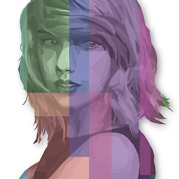 "Taylor Swift Poly Portrait" Poster for Sale by sppac | Redbubble