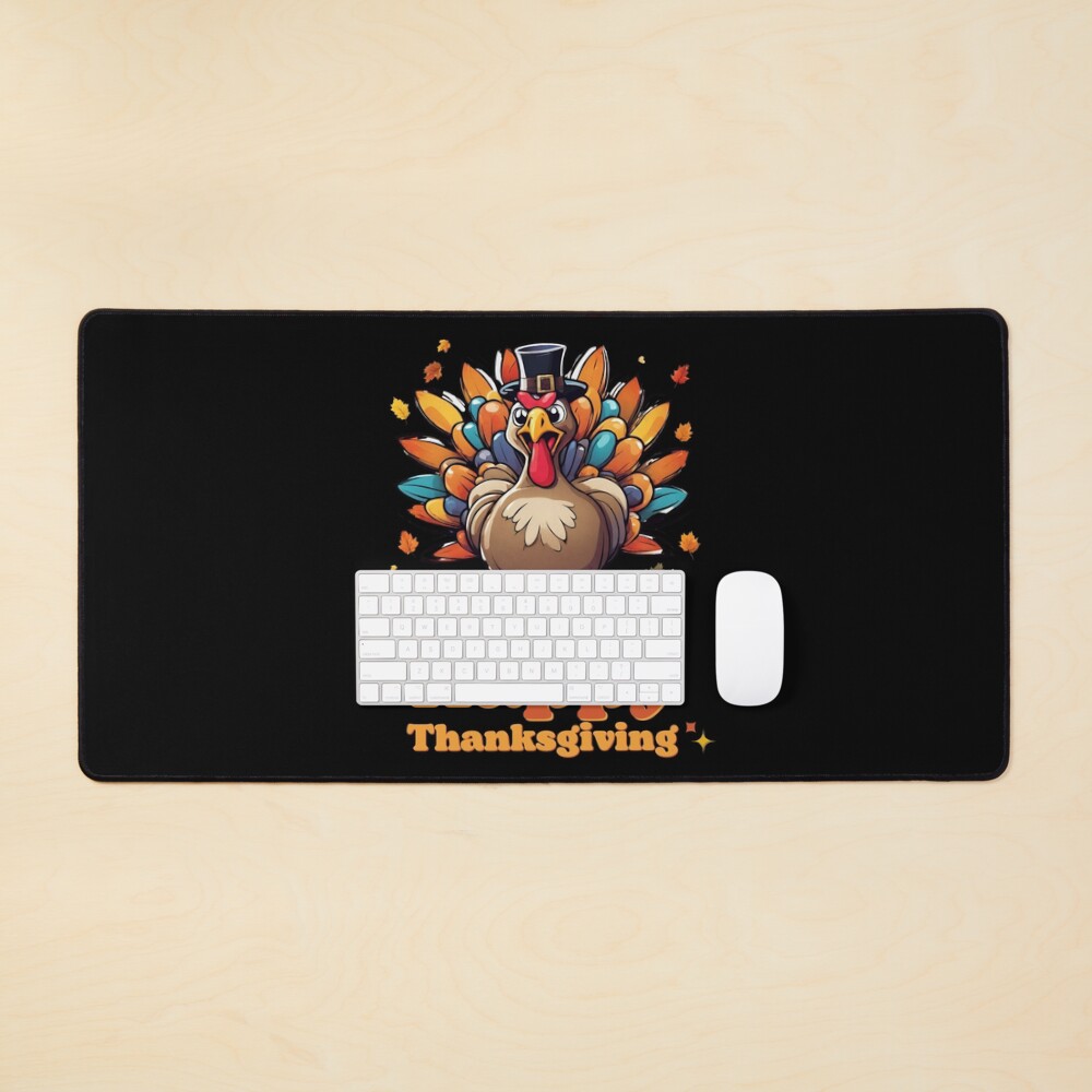 "Happy Thanksgiving Colorful Cute Turkey Bird, 2024 Thanksgiving Day ...