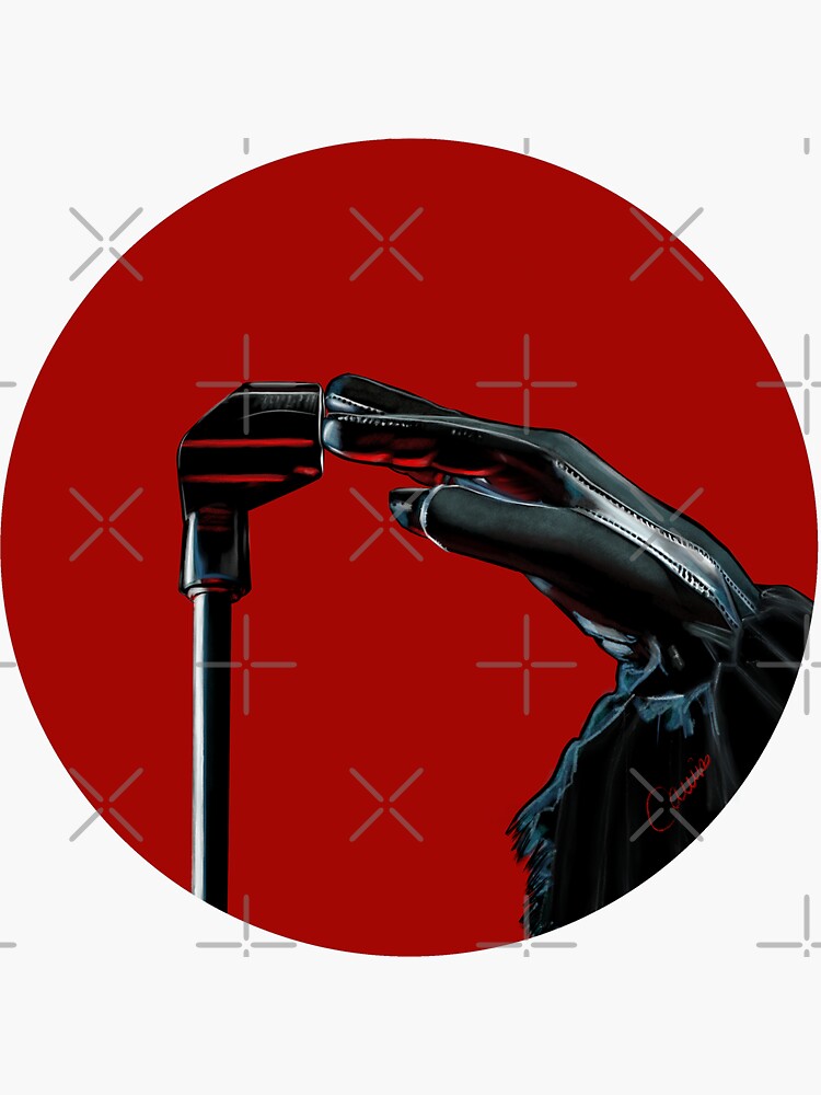 "Papa Emeritus Mic Stand Tickle" Sticker for Sale by HypatiaSunshine ...