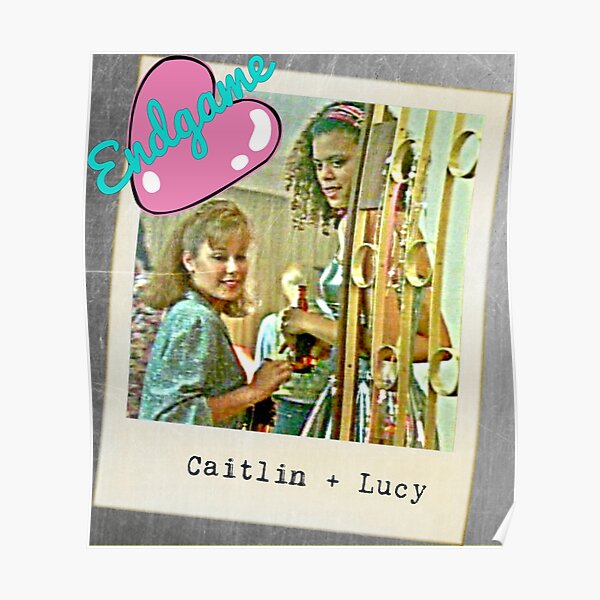 "Caitlin/Lucy Endgame" Poster by emlf | Redbubble