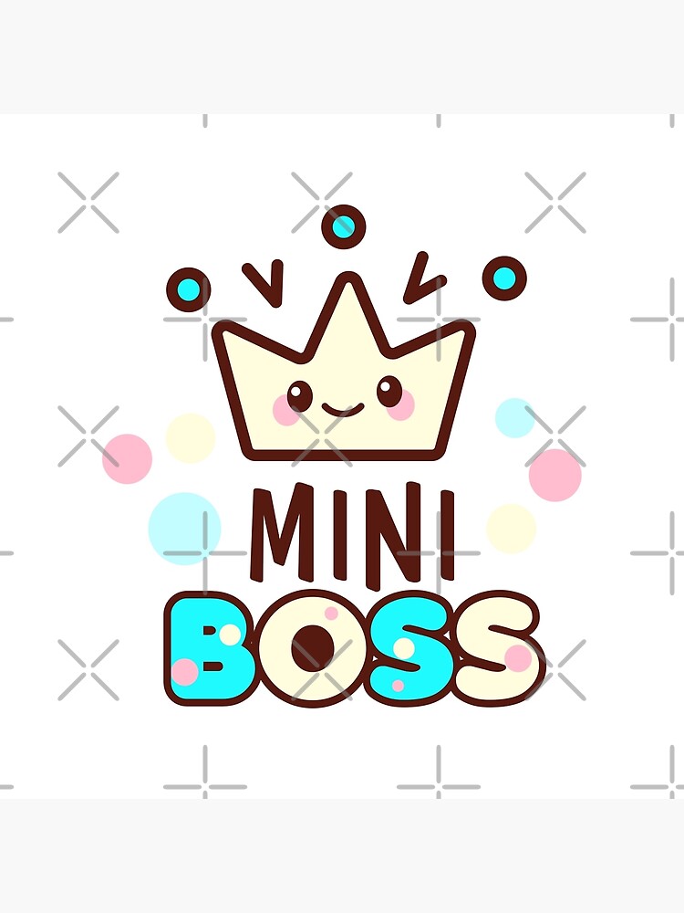 "mini boss baby shower" Poster for Sale by PineLemon | Redbubble
