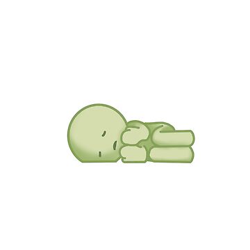 "sleeping smiski" Sticker for Sale by ElliottBryan | Redbubble