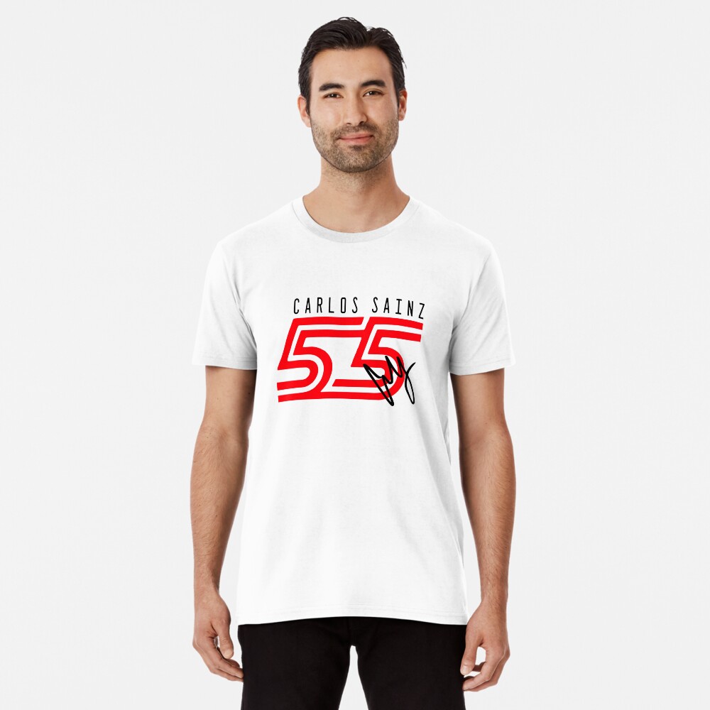 "Carlos Sainz 55 - Smooth operator - 55 logo" Sticker by Almorranero | Redbubble