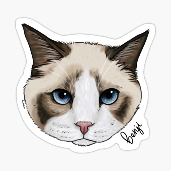 "Benji Swift" Sticker for Sale by thatfawnwitch | Redbubble