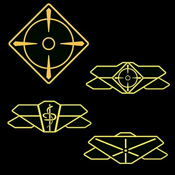 "Babylon 5 Shield Emblems sticker pack 4" Sticker for Sale by Arturo ...