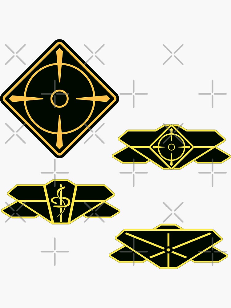 "Babylon 5 Shield Emblems sticker pack 4" Sticker for Sale by Arturo ...