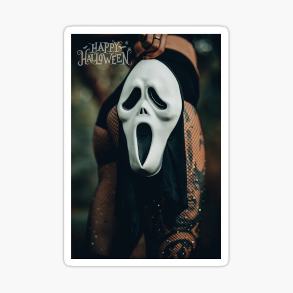 "Time Halloween!" Sticker for Sale by Andrzej Janowski | Redbubble