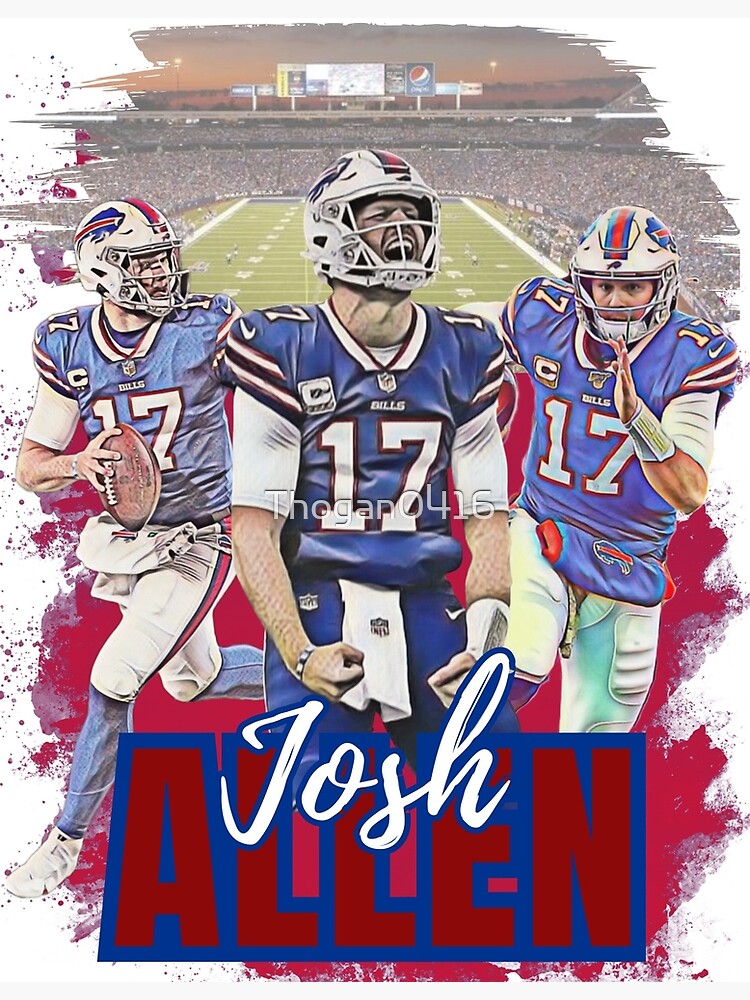 "Josh Allen Fan Art" Greeting Card for Sale by Thogan0416 | Redbubble