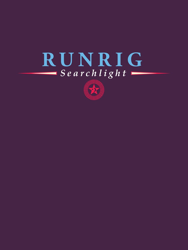 "Runrig searchlight tour logo" Essential T-Shirt for Sale by GeekShirts ...