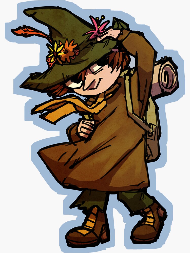"Snufkin" Sticker for Sale by admiralR | Redbubble
