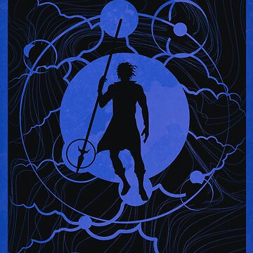 "Kaladin stormlight archive blue" Sticker by carloswk | Redbubble