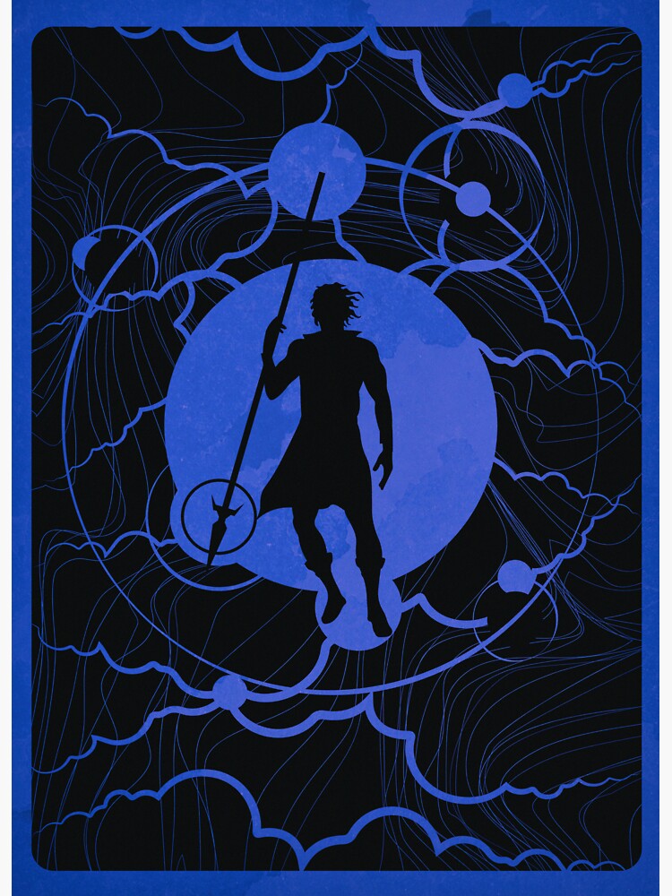 "Kaladin stormlight archive blue" Sticker by carloswk | Redbubble