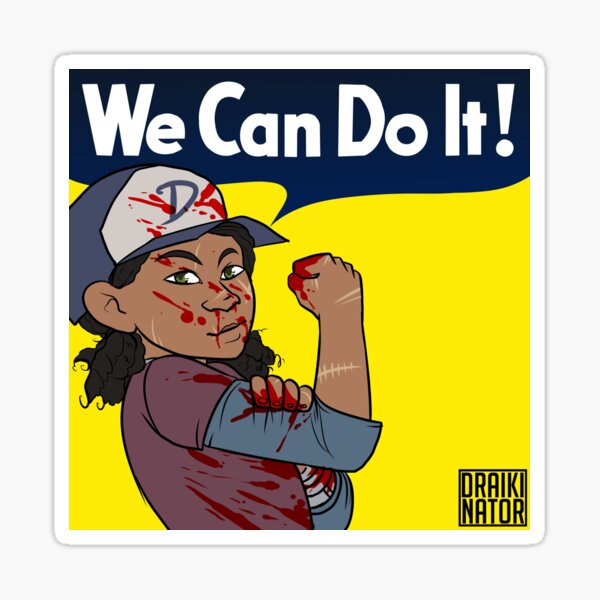 "Women's History Month - Clementine" Sticker for Sale by Draikinator ...