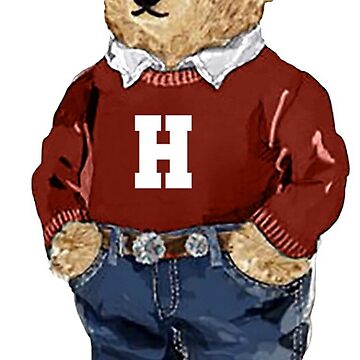 "Harvard University Bear Sticker" Sticker for Sale by nkn4 | Redbubble