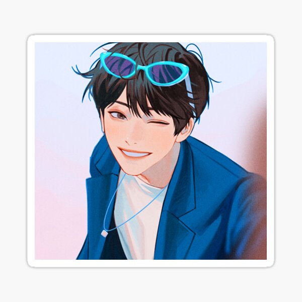 "Kim Dokja" Sticker for Sale by hisgonku | Redbubble