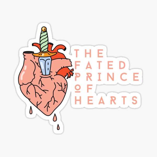 "Jacks, the Fated Prince of Hearts" Sticker for Sale by beep design co ...