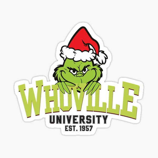 "WhoVille" Sticker for Sale by CharlaMorel | Redbubble