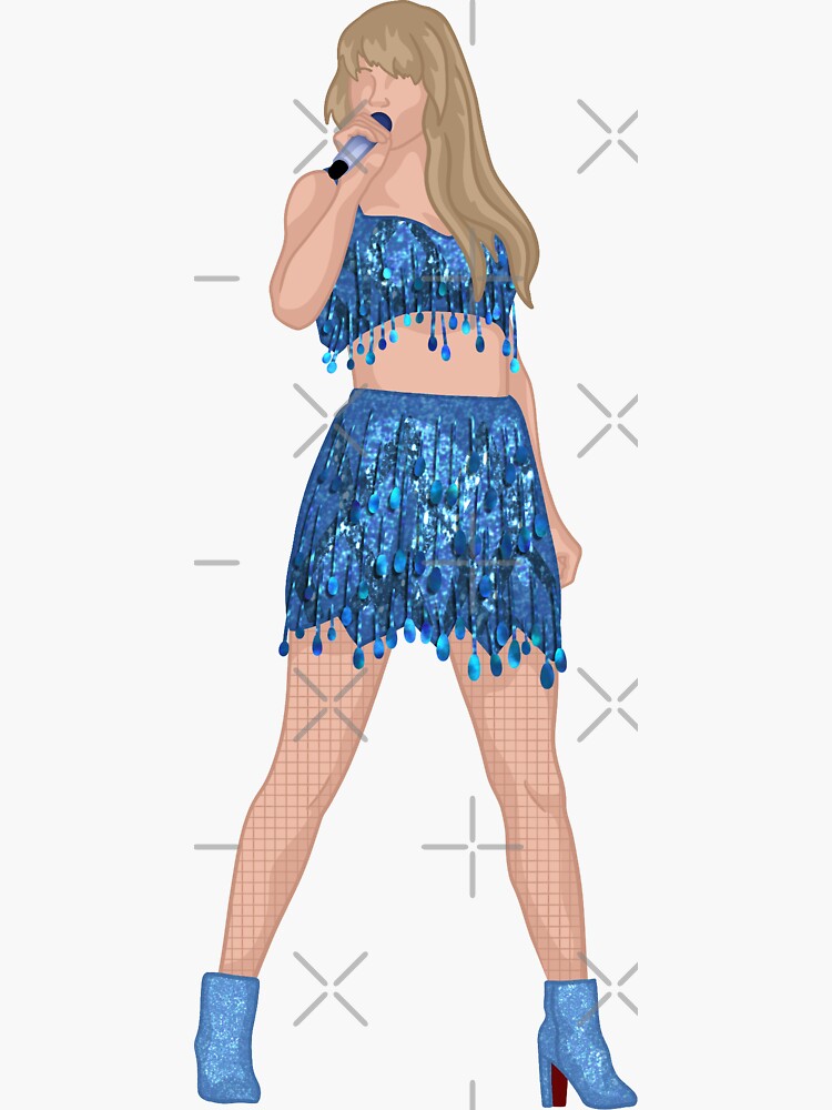 "The Eras Tour | 1989 Era" Sticker for Sale by icantdrawfaces | Redbubble