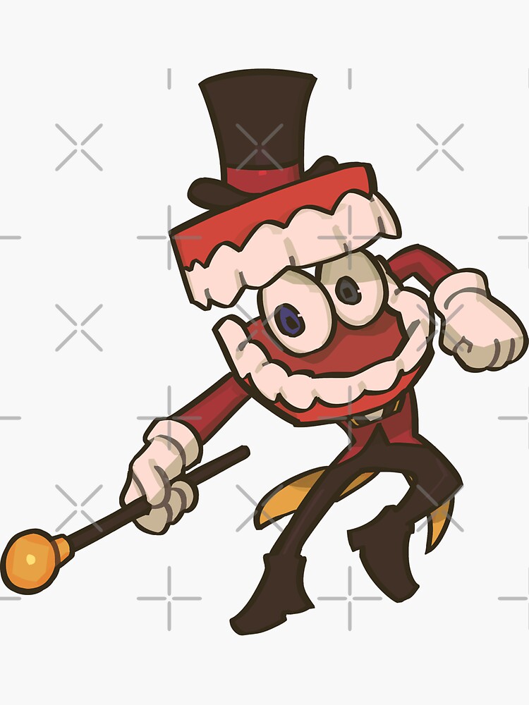 "Caine" Sticker for Sale by PeePooShop | Redbubble