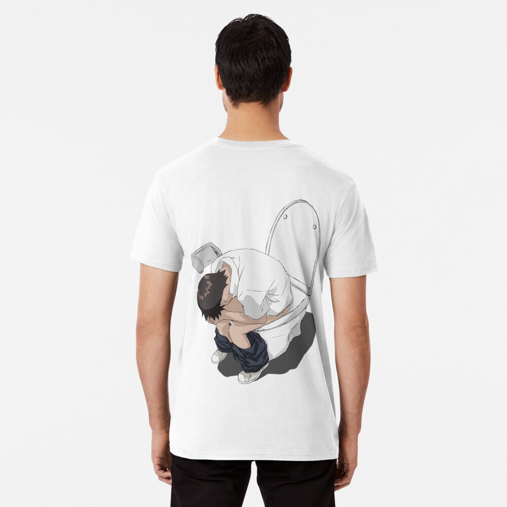 "Shinji In Toilet" Poster by TVK3Z0 | Redbubble