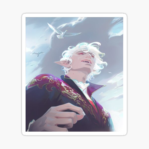 "Baldurs Gate 3 Astarion" Sticker for Sale by florenceboo | Redbubble