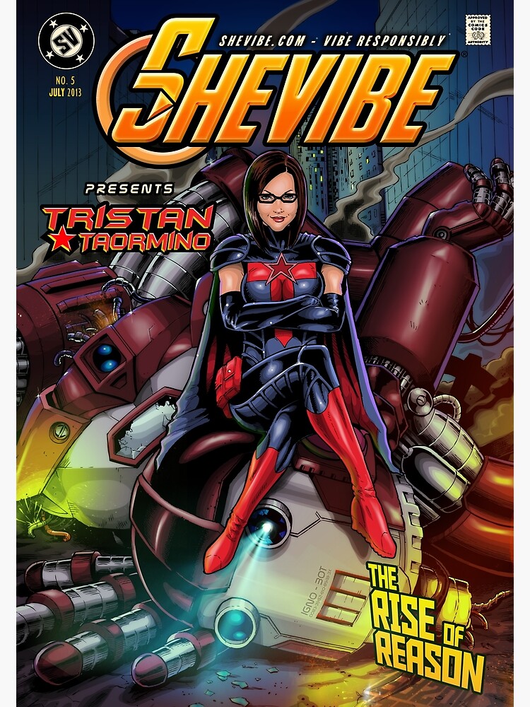 "SheVibe Presents Tristan Taormino - The Rise of Reason" Art Print by ...