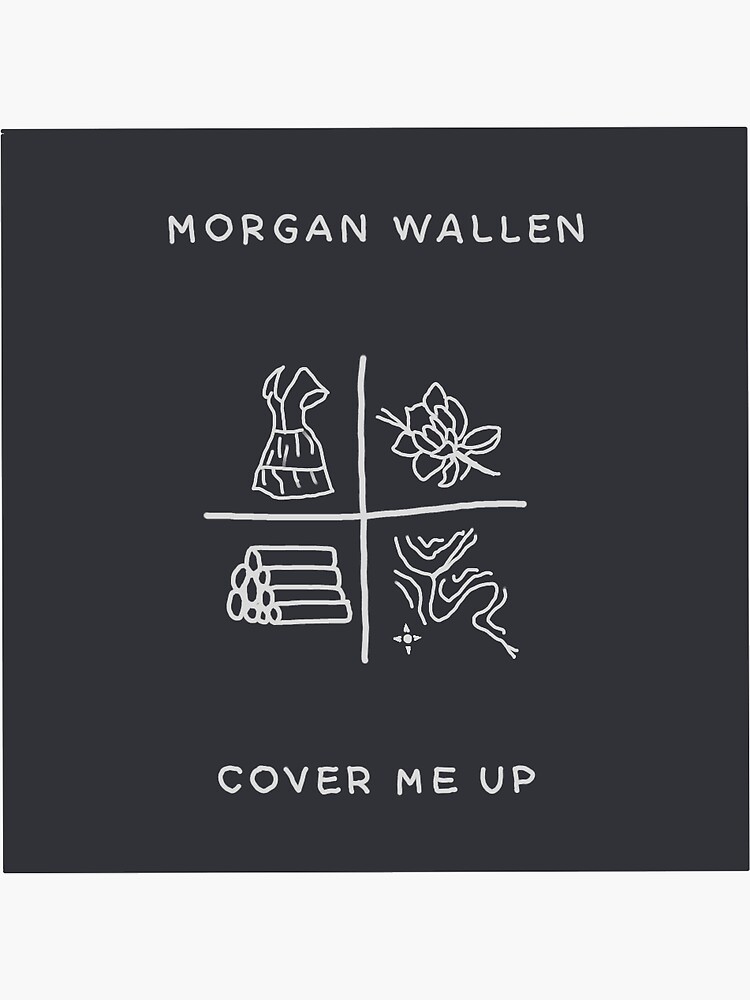 "Cover Me Up Album Cover" Sticker for Sale by emmashaleyy | Redbubble