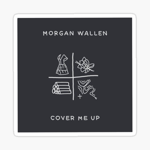 "Cover Me Up Album Cover" Sticker for Sale by emmashaleyy | Redbubble