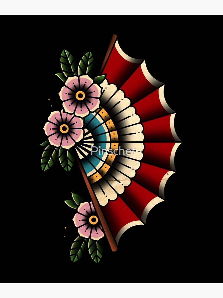 Japanese Folding Fan Tattoos